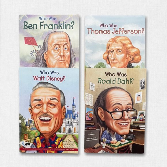 Other | Who Was Books 4 In The Set For Ages 812 | Poshmark